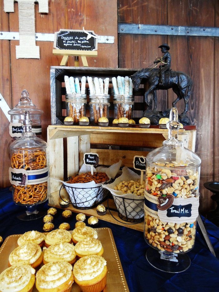 Kara s Party Ideas Western Themed 55th Birthday Party With Such Cute 