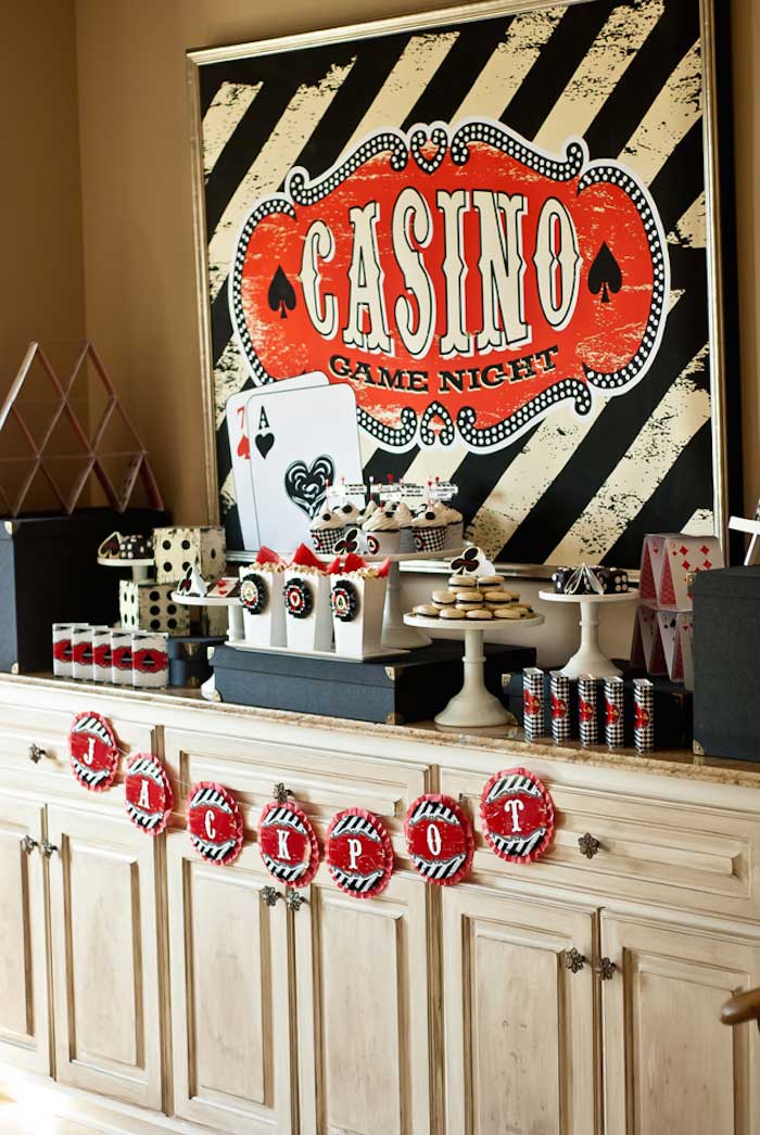 Kara s Party Ideas Casino Game Night Birthday Party Via Kara s Party