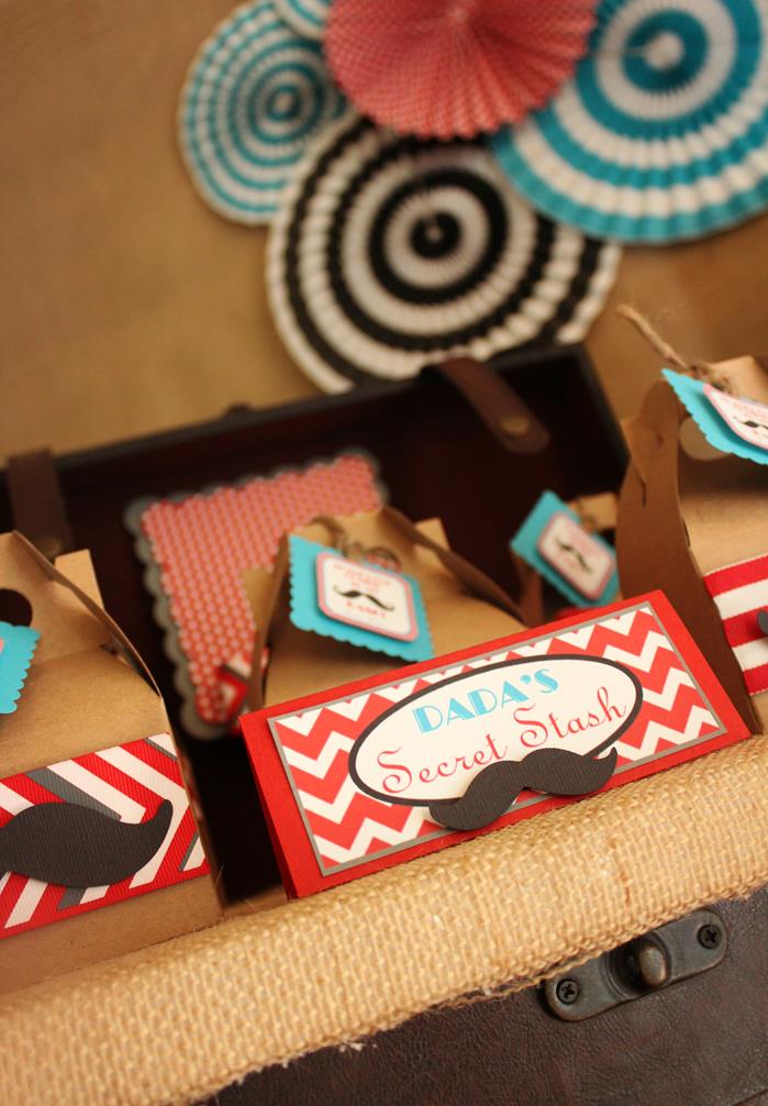 Kara's Party Ideas Father & Son Mustache Bash | Kara's Party Ideas