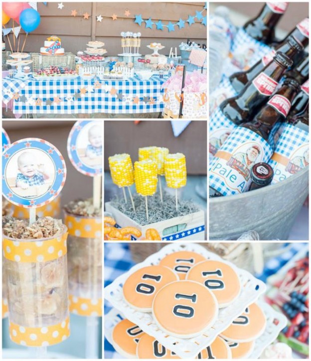 Kara's Party Ideas Dukes of Hazzard 1st Birthday Party | Kara's Party Ideas