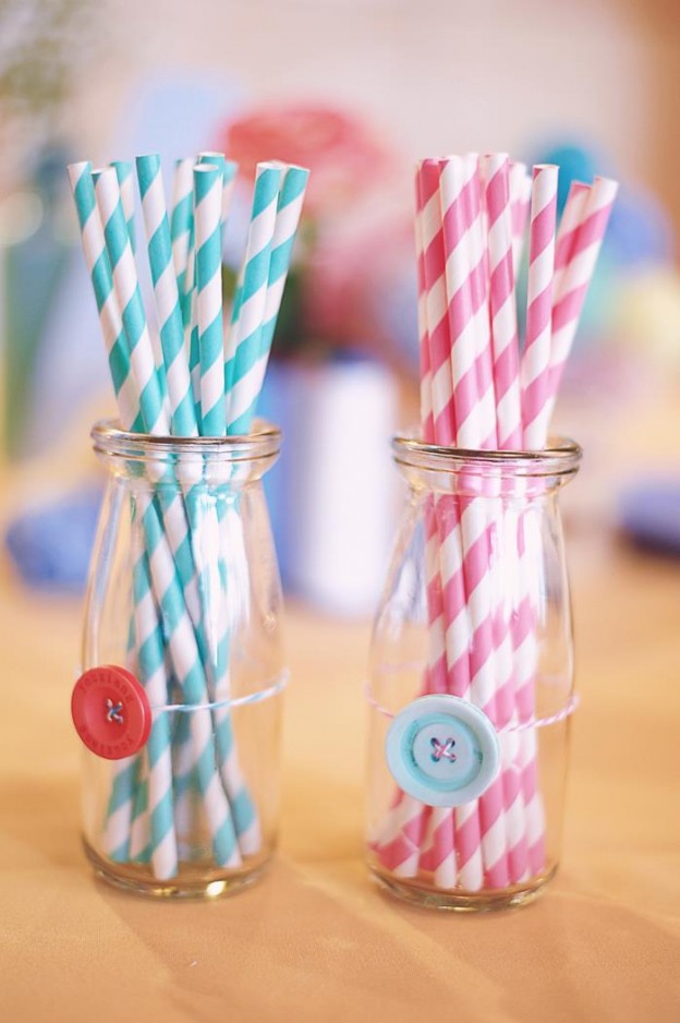 Kara's Party Ideas Cute as a Button 1st Birthday Party | Kara's Party Ideas