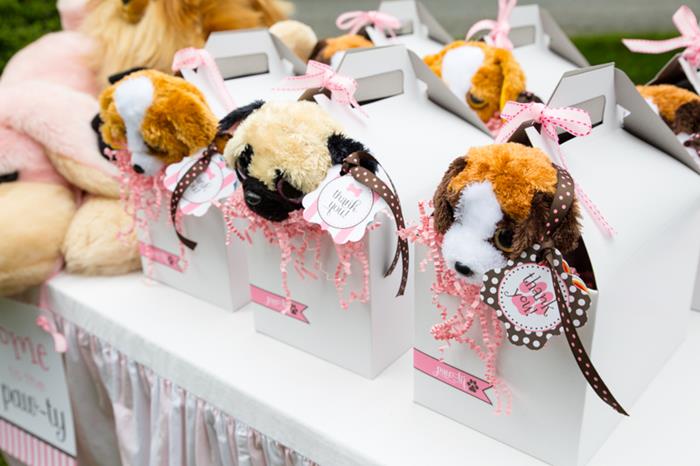 Kara's Party Ideas Pink Puppy Party | Kara's Party Ideas