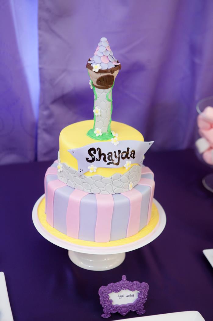 Kara's Party Ideas Tangled 4th Birthday Party | Kara's Party Ideas