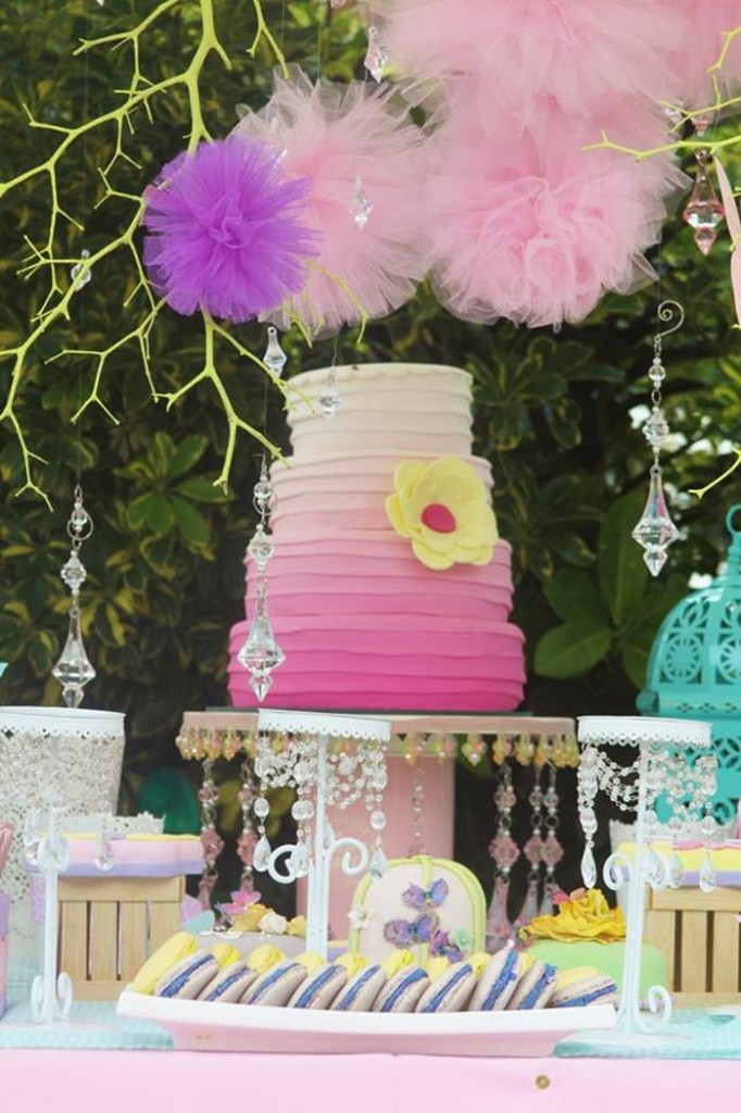 Kara's Party Ideas Pastel Butterfly Garden Party | Kara's Party Ideas