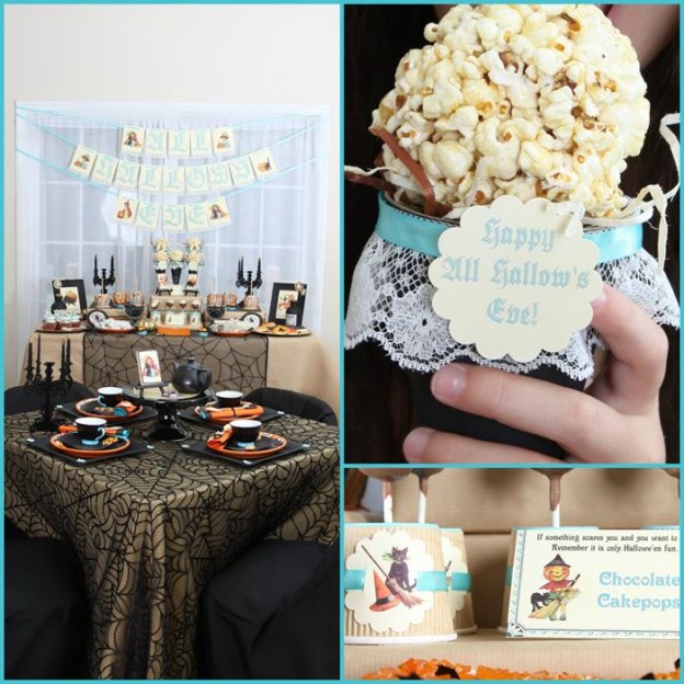 Kara's Party Ideas Vintage Halloween Party | Kara's Party Ideas