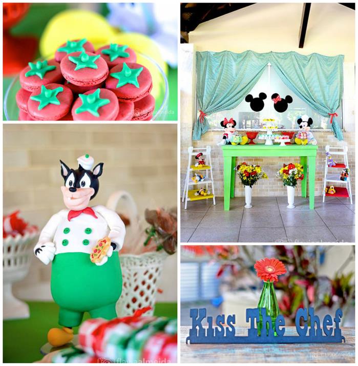 Kara's Party Ideas Mickey Mouse Themed Pizza Party | Kara's Party Ideas