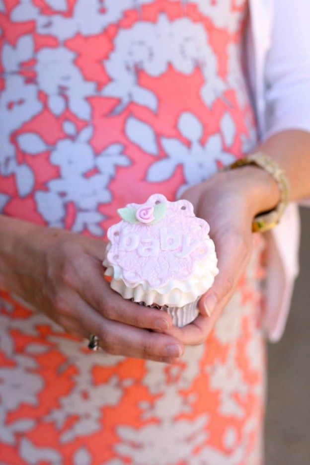Kara's Party Ideas Rain Themed Pink Baby Sprinkle | Kara's Party Ideas