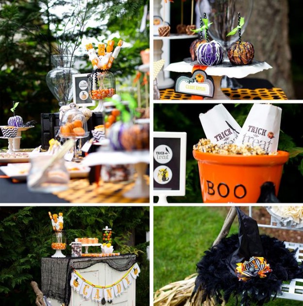 Kara's Party Ideas Retro Halloween Party | Kara's Party Ideas