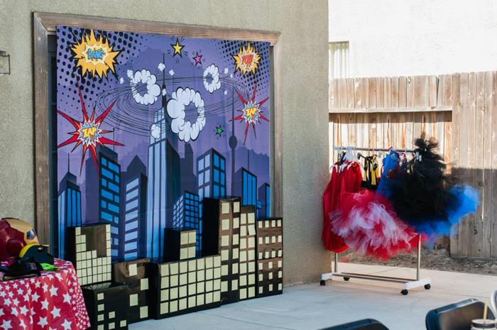 Superhero Decoration Ideas