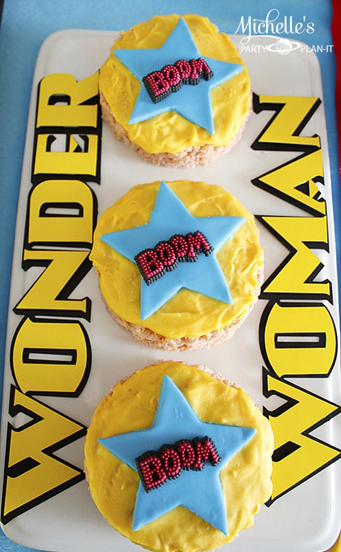 Kara's Party Ideas Wonder Woman Themed Party | Kara's Party Ideas