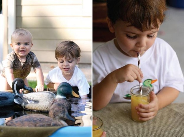Kara's Party Ideas Duck Hunt 4th Birthday Party | Kara's Party Ideas