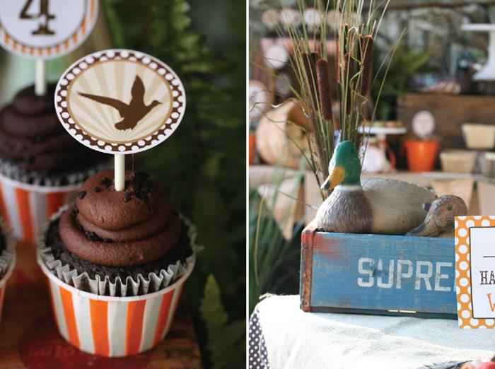 Kara's Party Ideas Duck Hunt 4th Birthday Party | Kara's Party Ideas