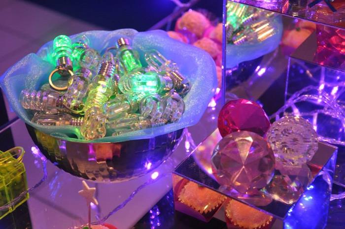 Kara's Party Ideas Neon Themed 11th Birthday Party | Kara's Party Ideas