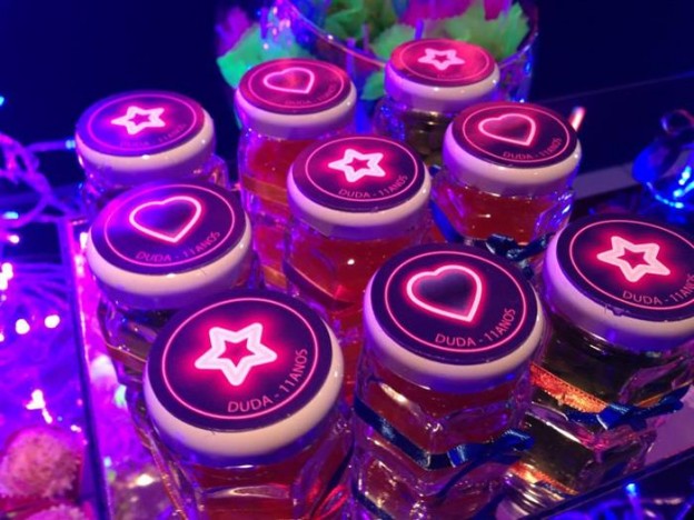 Kara's Party Ideas Neon Themed 11th Birthday Party | Kara's Party Ideas