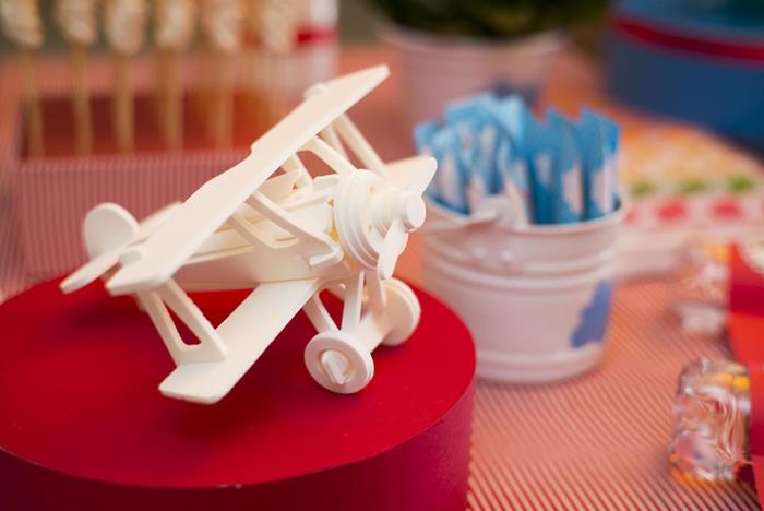 Kara's Party Ideas Airplane Themed 1st Birthday Party | Kara's Party Ideas