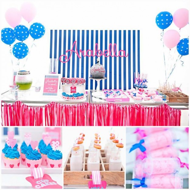 Kara's Party Ideas Preppy Disco Themed 8th Birthday Party | Kara's ...
