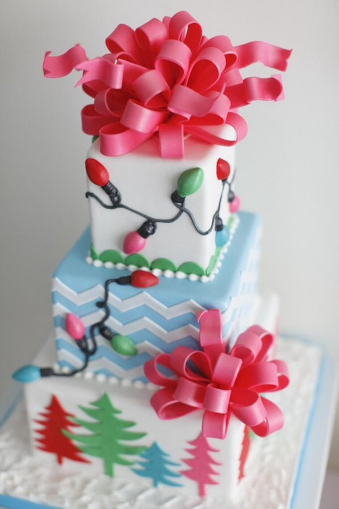Kara's Party Ideas Trim The Tree Themed Christmas Party | Kara's Party ...