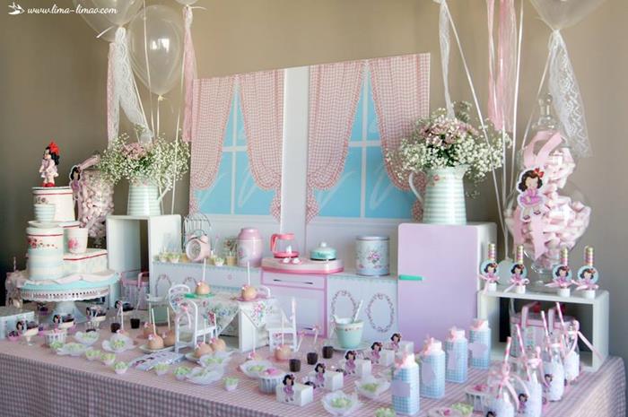 Kara's Party Ideas Vintage Kitchen Party | Kara's Party Ideas