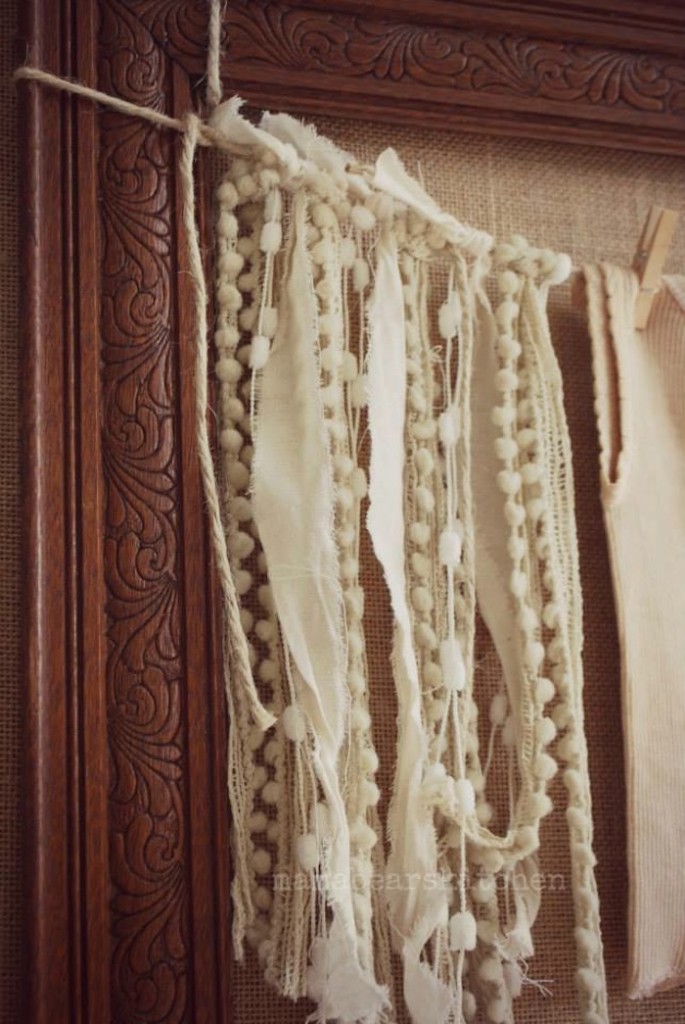 Kara's Party Ideas Burlap & Lace Baby Shower | Kara's Party Ideas