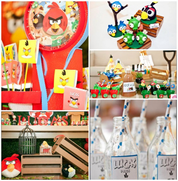 Kara's Party Ideas Angry Birds Themed Birthday Party | Kara's Party Ideas