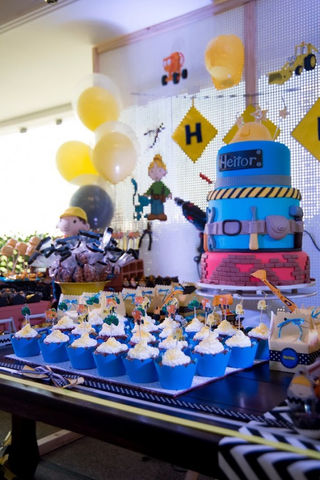 Kara's Party Ideas Bob The Builder Themed 3rd Birthday Party | Kara's ...