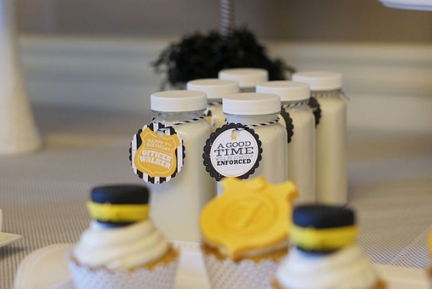 Kara's Party Ideas Preppy Police Officer Birthday Party | Kara's Party ...