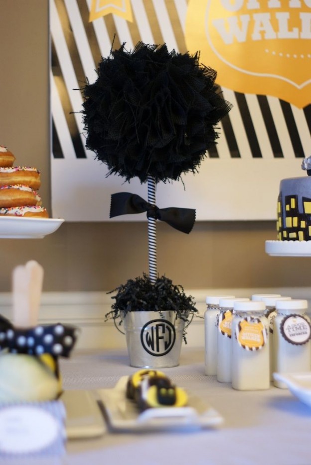 Kara's Party Ideas Preppy Police Officer Birthday Party | Kara's Party ...