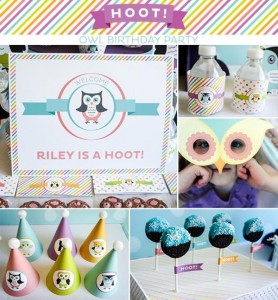 Kara's Party Ideas Hoot Owl Themed Birthday Party | Kara's Party Ideas