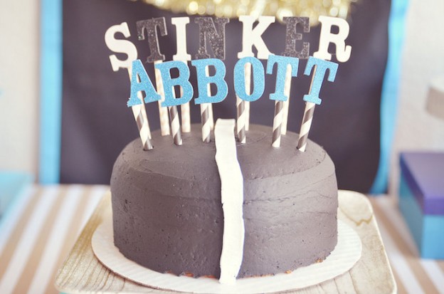 Kara's Party Ideas Skunk Themed 1st Birthday Party | Kara's Party Ideas