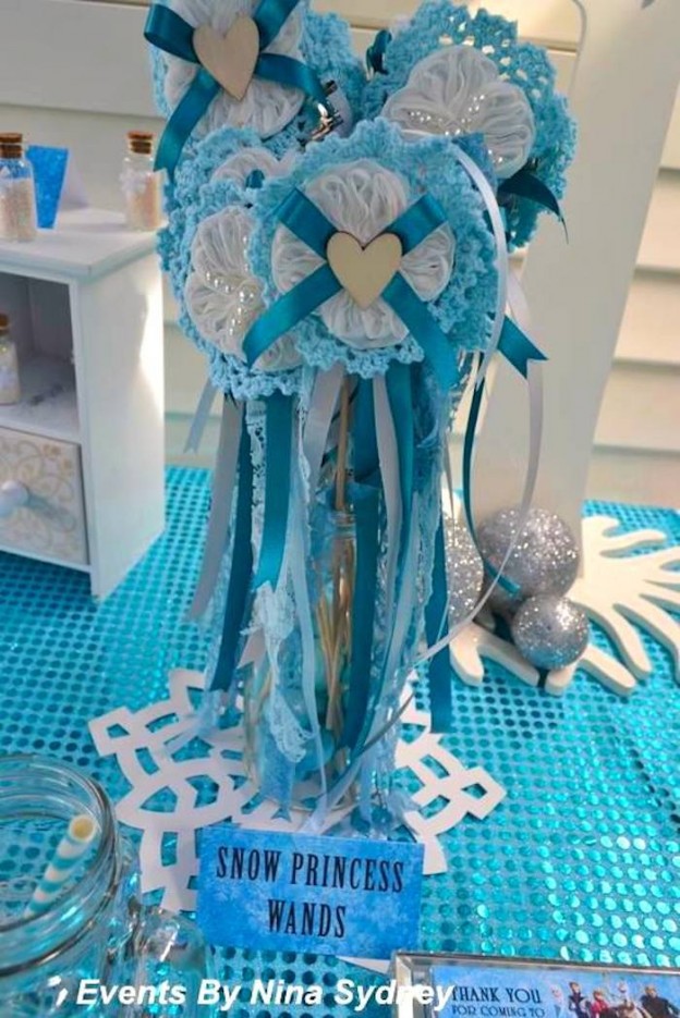 Kara's Party Ideas Frozen Princess Themed Birthday Party | Kara's Party ...