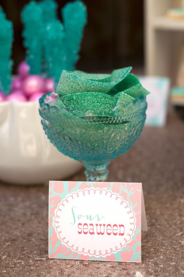 Kara's Party Ideas Mermaid Themed 5th Birthday Party | Kara's Party Ideas