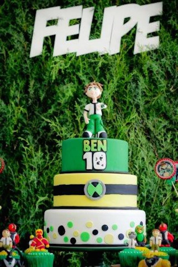 Kara's Party Ideas Ben 10 Themed Birthday Party | Kara's Party Ideas