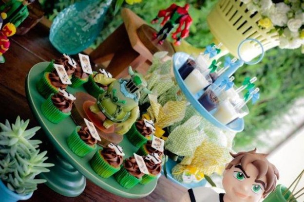 Kara's Party Ideas Ben 10 Themed Birthday Party | Kara's Party Ideas