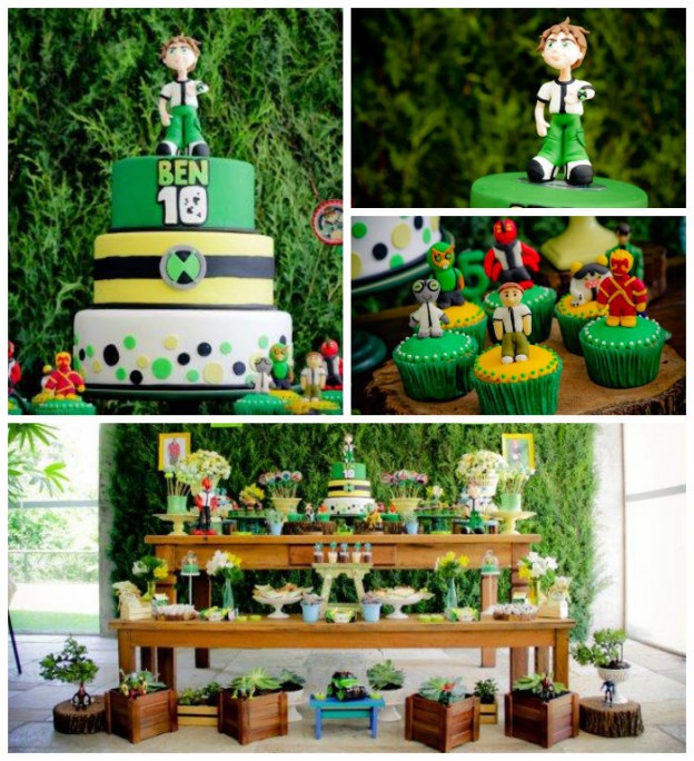 Kara's Party Ideas Ben 10 Themed Birthday Party | Kara's Party Ideas