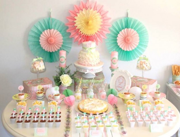 Kara's Party Ideas Pastel Tea Party | Kara's Party Ideas