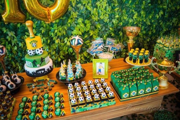 Kara's Party Ideas World Cup 10th Birthday Party | Kara's Party Ideas