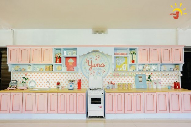 Kara's Party Ideas Retro Kitchen + Diner Birthday Party