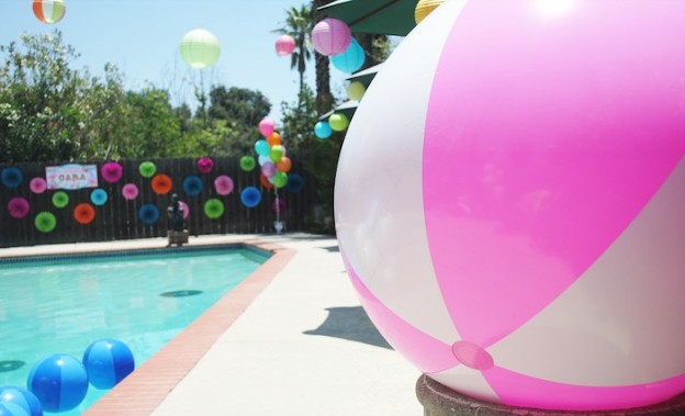 Kara's Party Ideas Flamingo Pool Party | Kara's Party Ideas