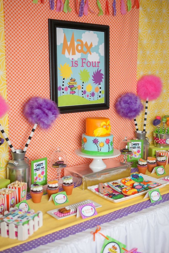Kara's Party Ideas Lorax Themed Birthday Party | Kara's Party Ideas