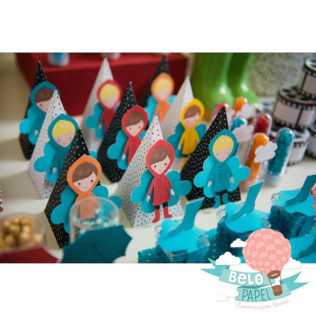 Kara's Party Ideas Singin' In The Rain Themed Birthday Party | Kara's ...