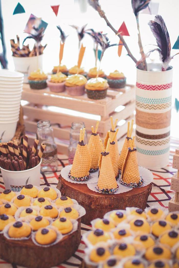 Kara's Party Ideas Indian Princess Birthday Party | Kara's Party Ideas