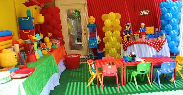 Kara's Party Ideas Lego Themed Birthday Party