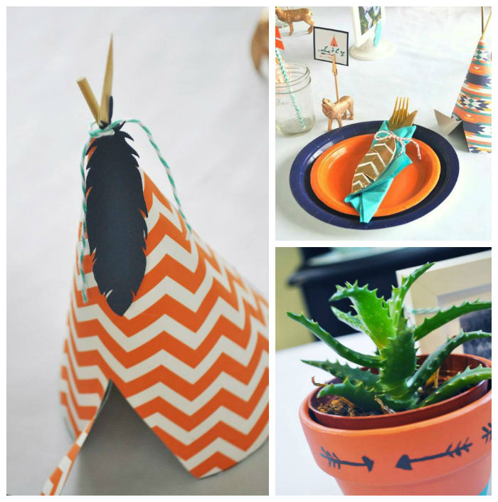 Kara's Party Ideas Tribal + Camping 1st Birthday Party | Kara's Party Ideas