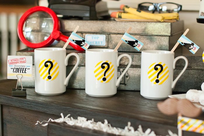 Kara's Party Ideas Detective Themed Birthday Party | Kara's Party Ideas