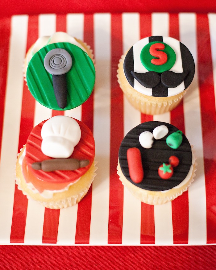 Kara's Party Ideas Chef Themed Italian Bistro Birthday Party | Kara's ...