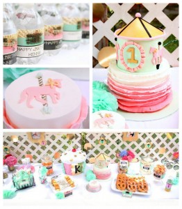 Kara's Party Ideas Pastel Circus Birthday Party | Kara's Party Ideas
