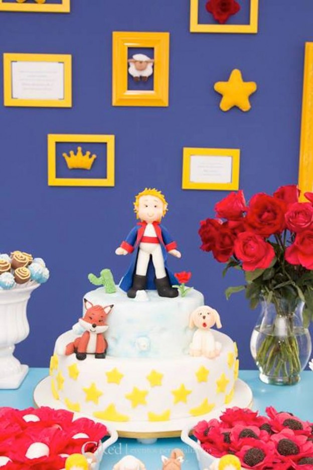 Kara's Party Ideas Little Prince Arthur 1st Birthday Party | Kara's ...