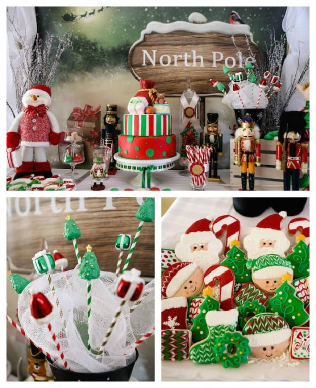 Kara's Party Ideas Christmas North Pole Holiday Party | Kara's Party Ideas