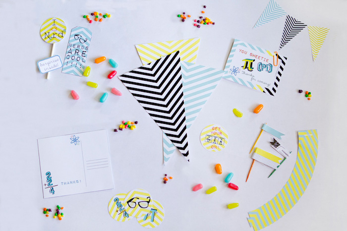 Kara's Party Ideas Neon & Nerdy Themed Birthday Party | Kara's Party Ideas