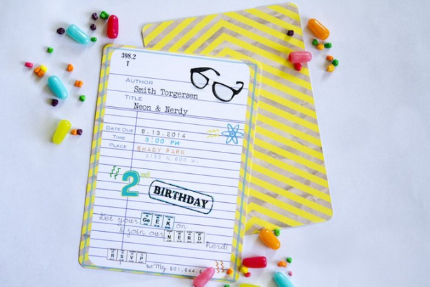 Kara's Party Ideas Neon & Nerdy Themed Birthday Party | Kara's Party Ideas